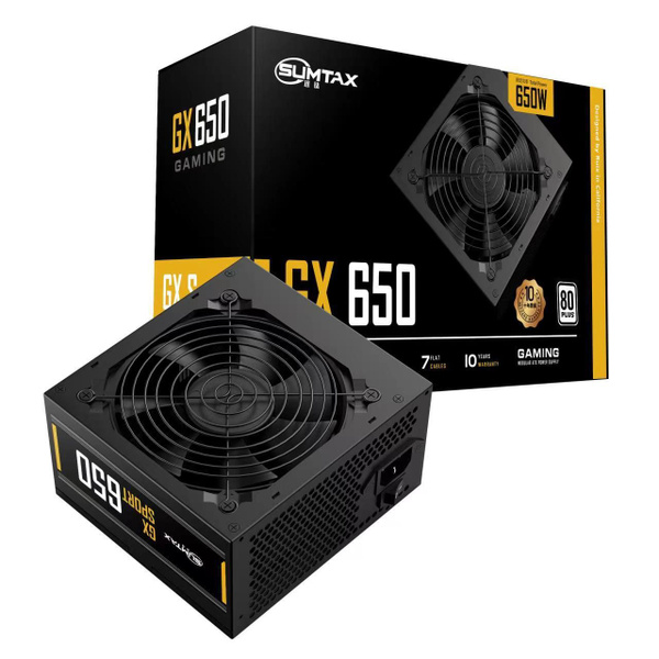 Sumtax Блок питания компьютера блок питания для пк 600w, 600 Вт ...