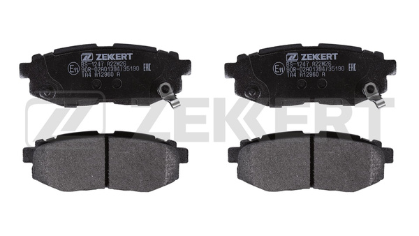 Колодки тормозные Zekkert bs-1247 Задние - купить по низким ценам в ...