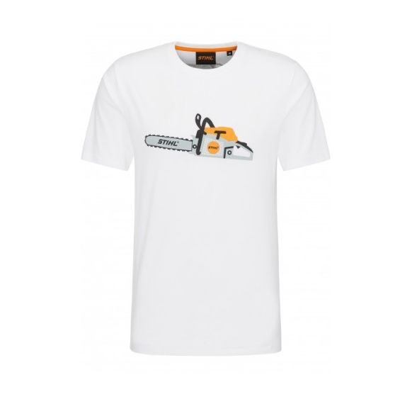 Футболка STIHL, размер 54, цвет белый, 60% хлопок, 40% полиэстер ...
