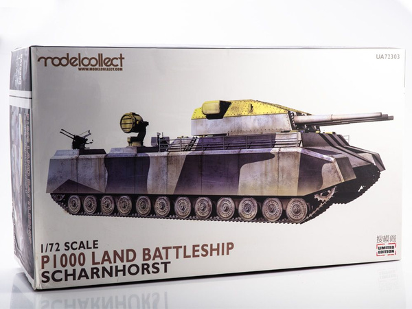 Сборная модель танка Modelcollect German WWII P.1000 Ratte scharnhorst ...