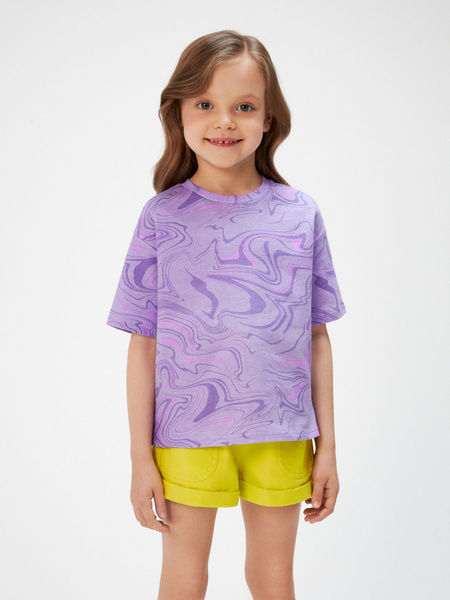 Футболка Acoola, размер 140, цвет лавандово-розовый, хлопок 100% - купить по выгодной цене в ...