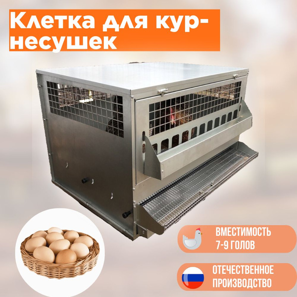 Клетка для кур несушек на 7-9 голов. - купить с доставкой по выгодным ...