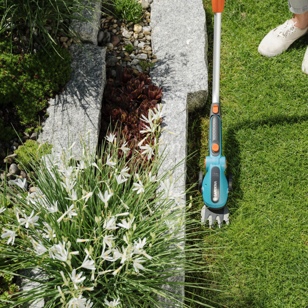 Аккумуляторные ножницы для травы GARDENA ComfortCut Li с ...