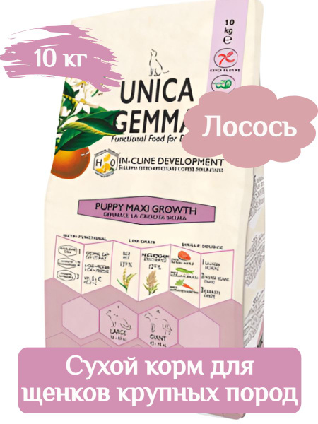 Корм Unica Gemma для щенков крупных пород 10 кг - купить с доставкой по ...