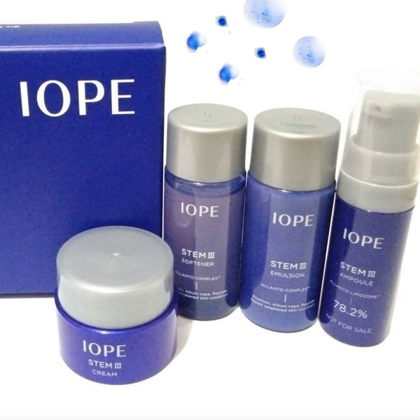 IOPE Набор антивозрастных миниатюр со стволовыми клетками/IOPE Stem III ...