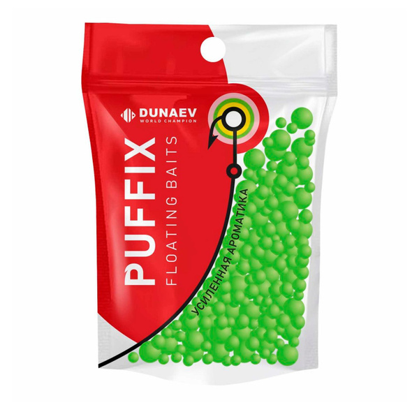 Пуфы DUNAEV PUFFIX 4-6мм зеленые анис 20гр - купить с доставкой по выгодным ценам в интернет ...