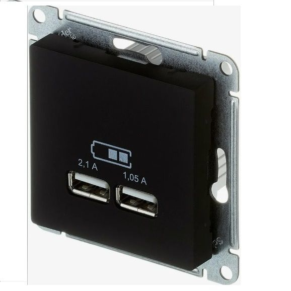 Розетка USB Schneider Electric (Шнайдер Электрик) AtlasDesign (Атлас ...