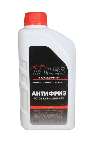 Антифриз MILES G 12+ купить по выгодной цене в интернет-магазине OZON ...