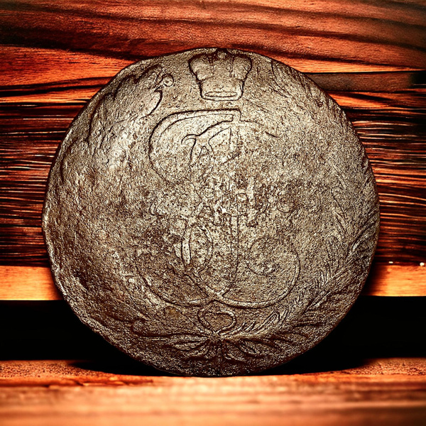 Монета Российская Империя 5 копеек 1763 года, ЕМ. Екатерина II - купить в интернет-магазине OZON ...