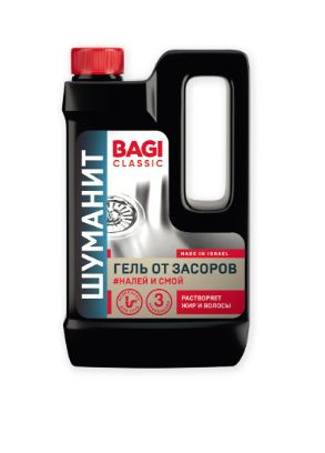 Гель от засоров Bagi Bagi classic шуманит, 450 мл - купить с доставкой ...