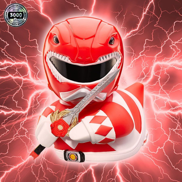 Фигурка-утка Tubbz: Official Power Rangers Red Ranger (БЕЗ ВАННОЧКИ ...