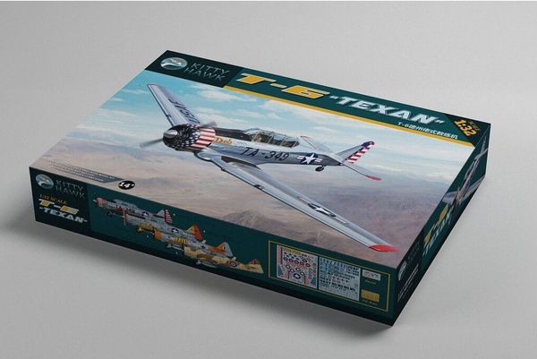 Kitty Hawk 32001 1/32 T-6 Техасский Новинка самолета - купить с ...