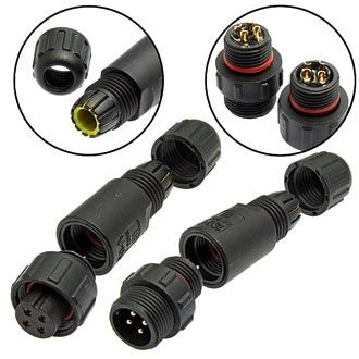 Герметичный разъем SZC HYF-190 4pin (IP68) - купить с доставкой по ...