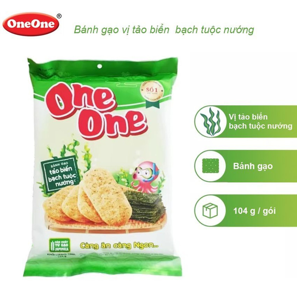Рисовые крекеры со вкусом осьминога и нори Oneone 1*150гр - купить с доставкой по выгодным ценам ...