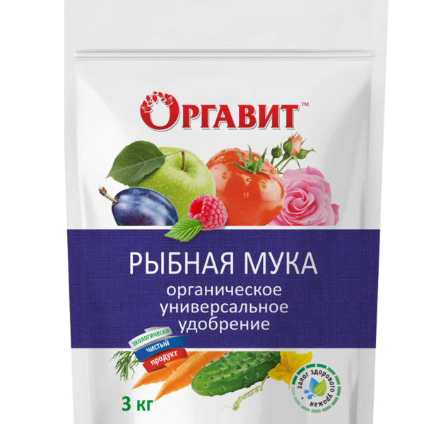 Рыбная мука 3 кг Оргавит - купить с доставкой по выгодным ценам в ...