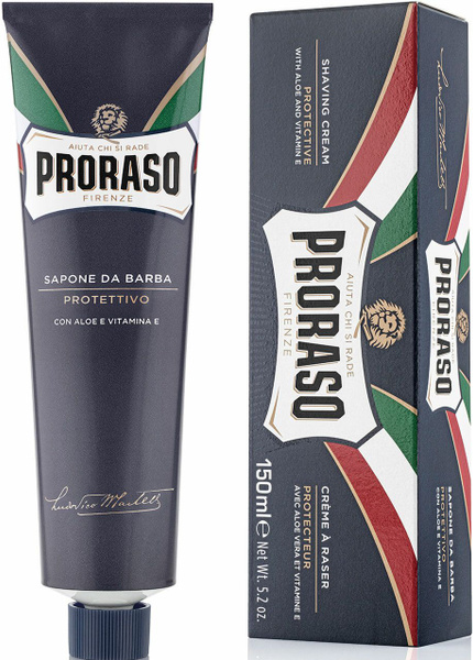 Крем для бритья защитный с алоэ и витамином Е / Proraso / Shaving Cream ...
