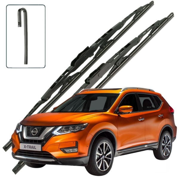 Дворники Nissan X-Trail (3) T32 Ниссан Х-трэйл Т32 5 дв. рест. 2017 ...