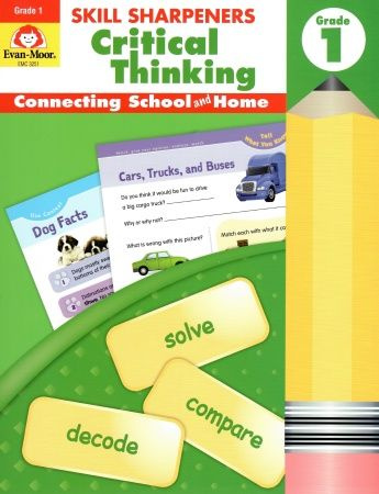 Skill Sharpeners: Critical Thinking, Grade 1 - Activity Book - купить с ...