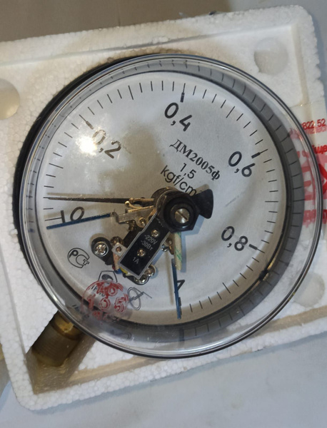 Манометр электроконтактный ДМ-2005Ф 1 кгс/см2 160мм - купить по ...