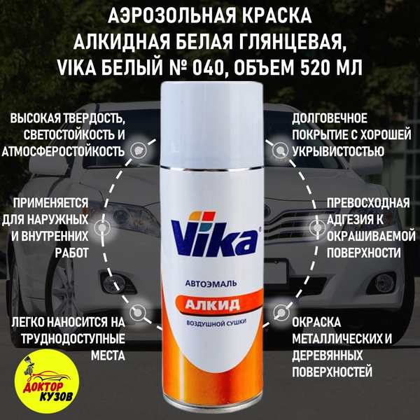 Краска автомобильная Vika по низкой цене с доставкой в интернет ...