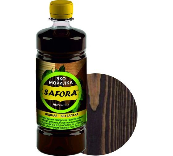 Морилка для дерева SAFORA водная, черешня, 500 мл 007 - купить по ...