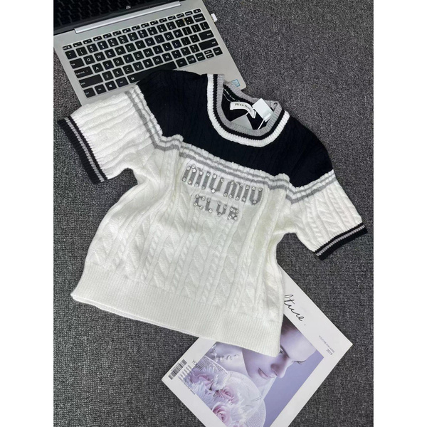 Футболка Miu Miu размер 42 цвет белый купить по выгодной цене в интернет магазине Ozon