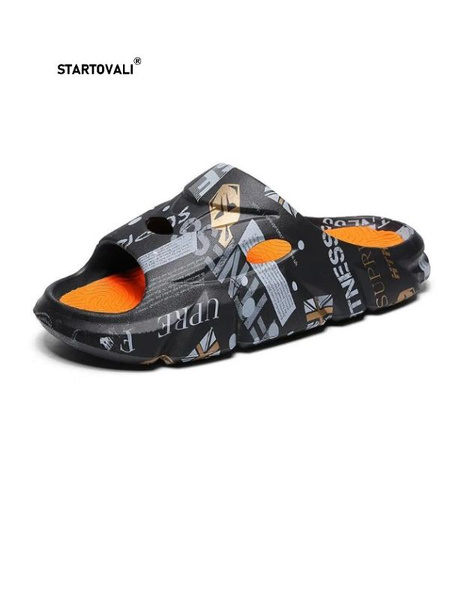 Шлепанцы Мужской, Женский SYJWY, размер 44 EVA Круглый нос Без каблука Без застёжки Лето купить ...