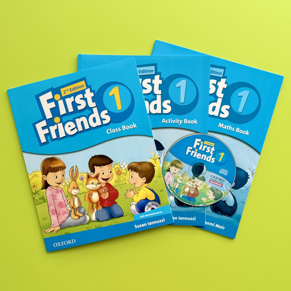 First Friends 1: Student Book + Activity Book + CD. Комплект: Учебник ...