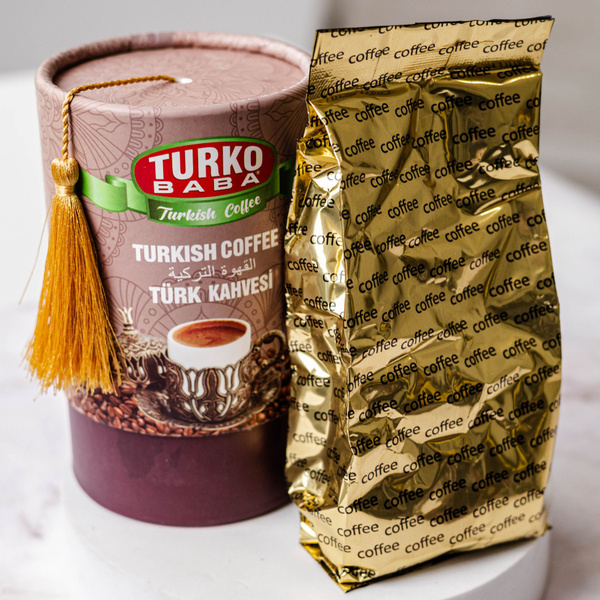 Турецкий кофе TURKO BABA в подарочной коробке 200г, молотый ...