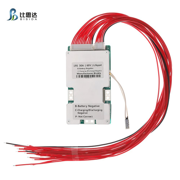 Бокс для батареек/аккумуляторов Bisida 19S BMS 60V 30A Lifepo4 Система ...
