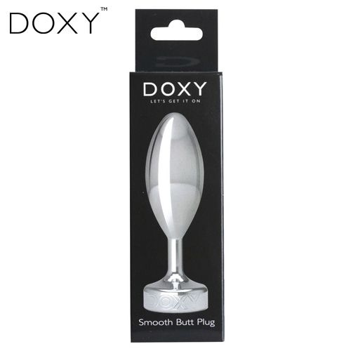 Doxy Втулка анальная Butt Plug Smooth алюминий (10.5 см х 3.3 см) - купить с доставкой по ...