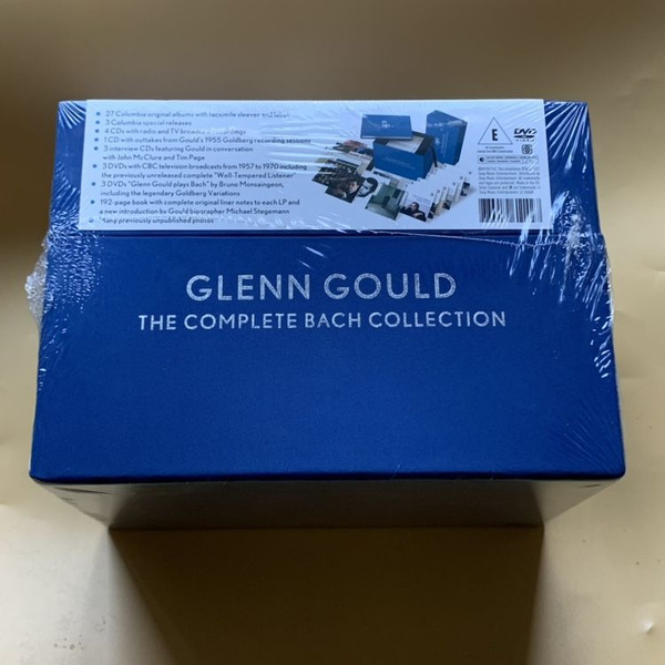 Glenn Gould The Complete Bach Collection 38CD 6DVD настоящий Герметичная упаковка совершенно ...