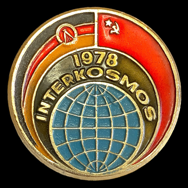 Значок СССР. Космос. Интеркосмос 1978 - купить с доставкой по выгодным ценам в интернет-магазине ...