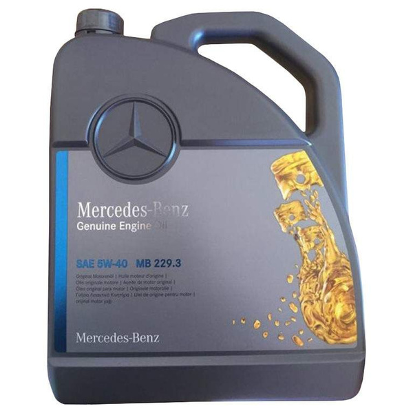 Масло моторное Mercedes-Benz Mercedes-Benz 229.3 5W-40 Синтетическое 5 ...