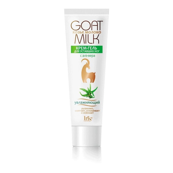 Характеристики Крем-гель для ног Iris cosmetic "Козье молоко", для ...