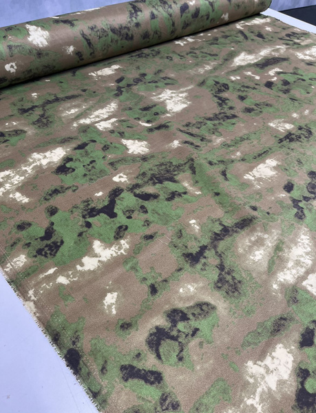 Ткань для спецодежды TC 120г/м2, кмф Мох, 1.5х1м/ ТиСи Камуфляж "Атакс ...