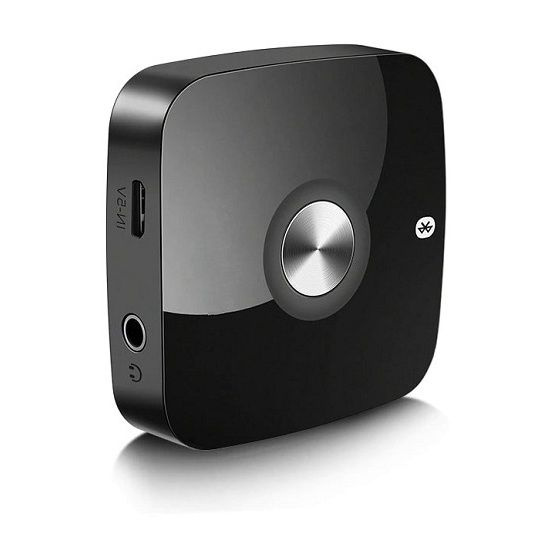 Bluetooth адаптер Bluetooth 3 5мм адаптер ресивер Aptx Ll черный