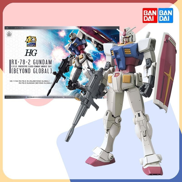 Gundam RX-78-2 HG 1/144 Bandai HGUC Мобильный костюм Гандам Сборная модель - купить с доставкой ...