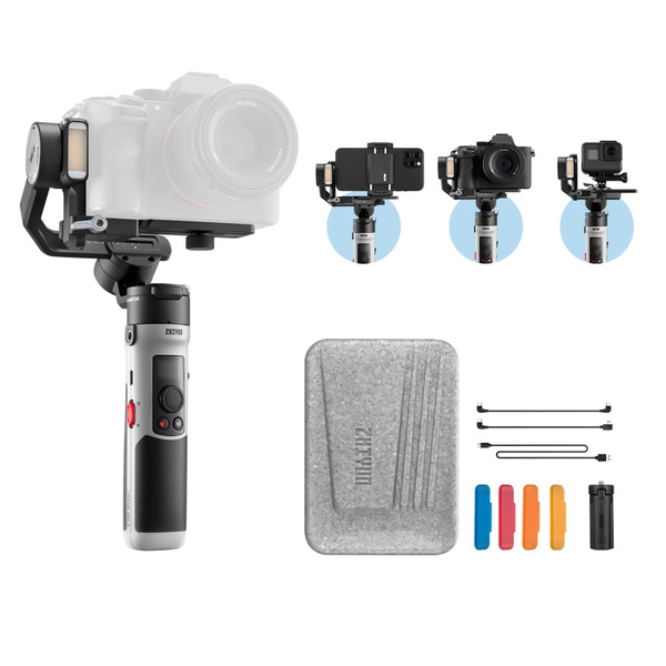 ZHIYUN CRANE-M2 S Компактный ручной 3-осевой карданный стабилизатор со ...