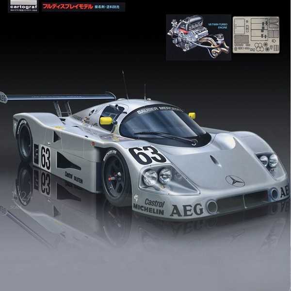 Комплект пластиковой модели Tamiya 1/24 24359 SAUBER-MERCEDES C9 купить ...