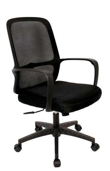 Кресло для персонала Everprof Bamboo Сетка (цвет: черный) арт. EP-bamboo-mesh-black купить на ...