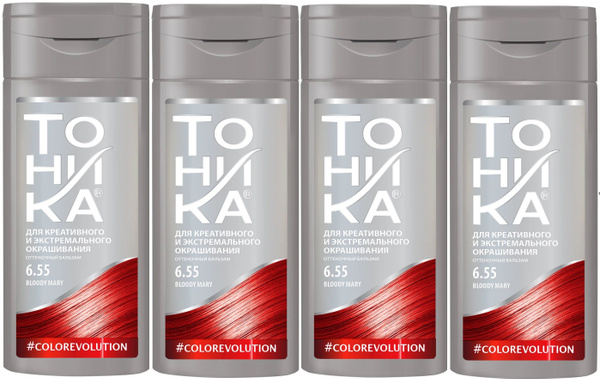 ТОНИКА Оттеночный бальзам Color evolution для осветленных и светлых ...