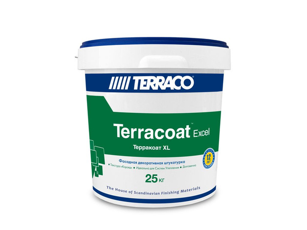 TERRACO TERRACOAT XL штукатурка декоративная акриловая, зерно 2 мм ...