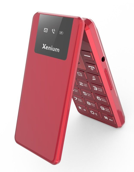 XENIUM Мобильный телефон X600, красный купить на OZON по низкой цене (1641988267)