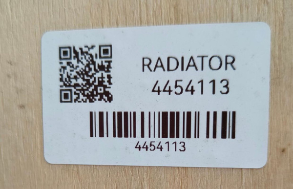 Радиатор охлаждения, арт. Радиатор HITACHI ZX330, ZX330-3G (ширина 92см ...