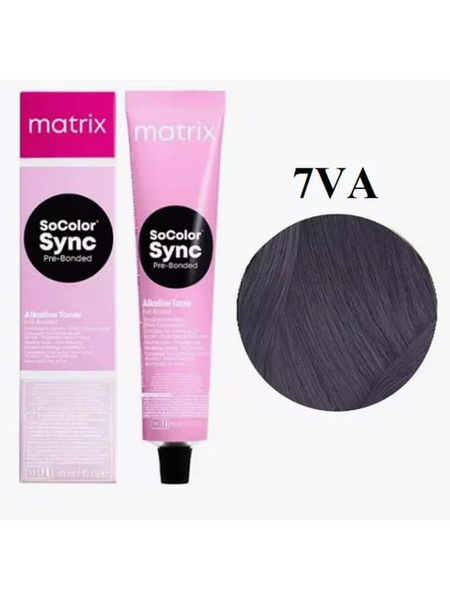 Matrix Краска SoColor Sync 7VA 7.21 90 МЛ - купить с доставкой по ...