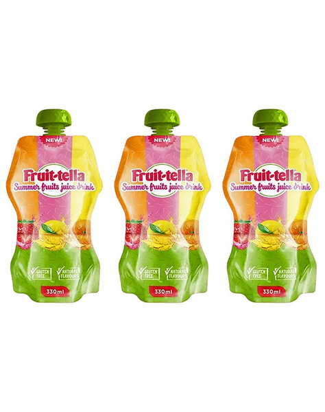 Сок Fruittella Summer Fruits со вкусом летних фруктов, 3 шт x 330 мл - купить с доставкой по ...