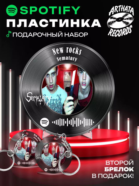 Постер Sematary, spotify брелоки Sematary - New rocks - купить по ...