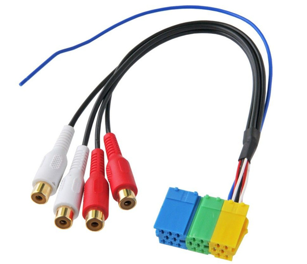 INCAR ISO 003 mini RCA разьем - купить с доставкой по выгодным ценам в интернет-магазине OZON ...