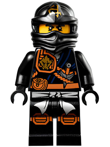 Минифигурка Lego Ninjago Cole (Jungle Robe) - Tournament of Elements ...